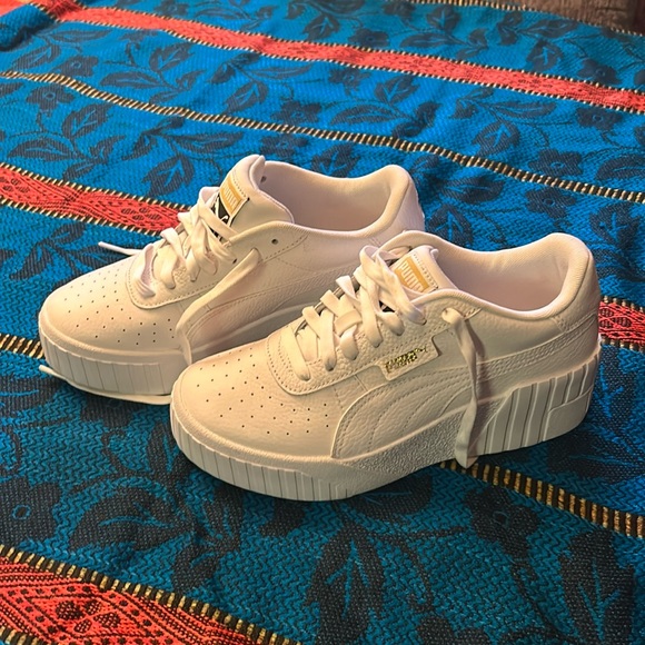 Puma | Shoes | Puma Cali Platform Wedge Sneakers | Poshmark